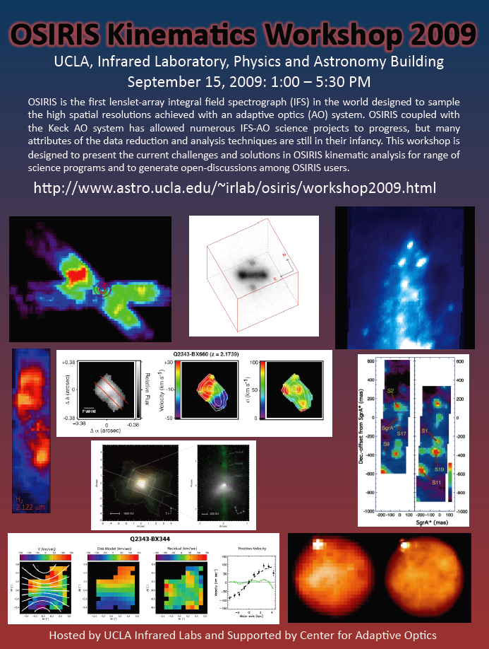 OSIRIS Kinematics Workshop 2009 Page